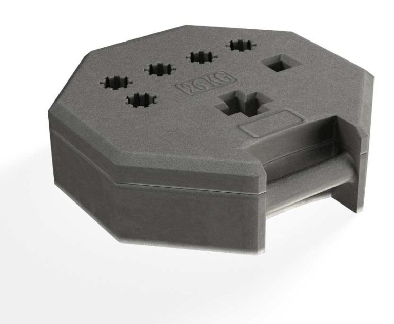 Plot résine 25 kg - CYBERMETAL • Spécialiste de la protection de chantier